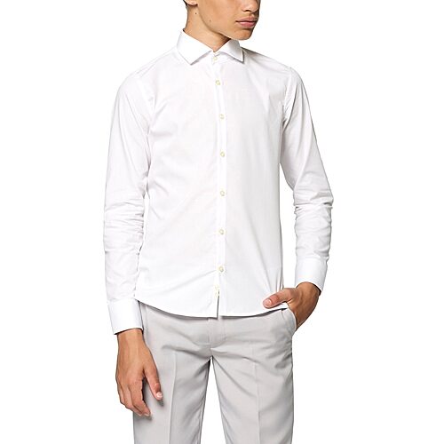 Click here for Opposuits Big Boys Knight Solid Shirt - WHITE prices