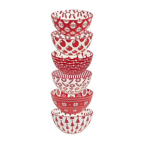 Click here for Certified International Peppermint Candy 6-pc. Por... prices