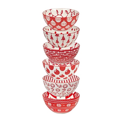 Click here for Certified International Peppermint Candy 6-pc. Por... prices