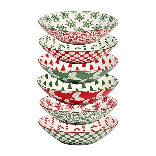 Click here for Certified International Winter Medley 6-pc. Porcel... prices
