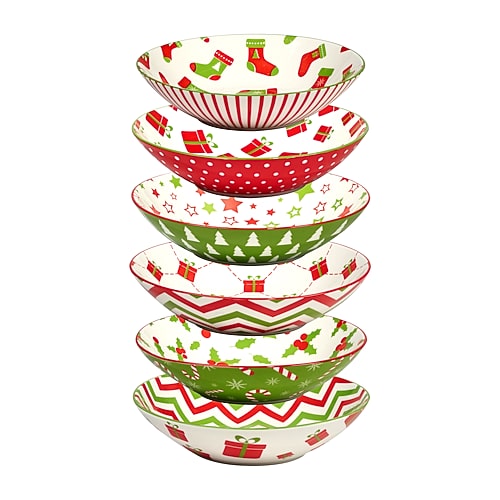 Click here for Certified International Holiday Fun 6-pc. Porcelai... prices