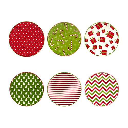 Click here for Certified International Holiday Fun 6-pc. Porcelai... prices