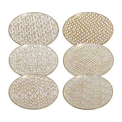 Click here for Certified International Mosaic Gold- Silver Tone C... prices