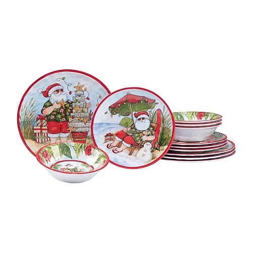 Click here for Certified International SantaS Wish 12-pc. Melamin... prices