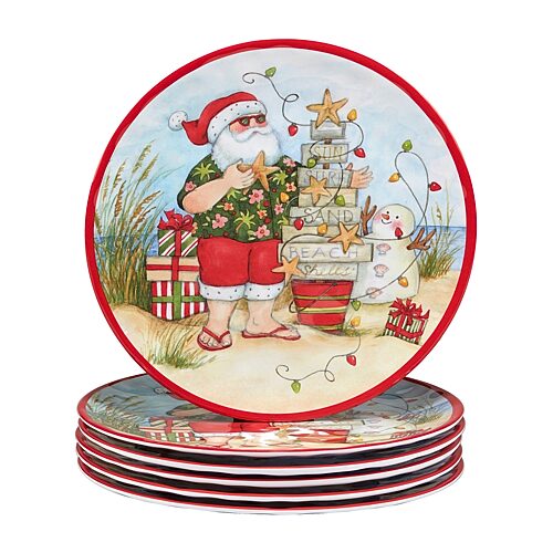 Click here for Certified International SantaS Wish 6-pc. Melamine... prices