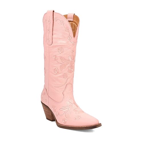 Click here for Dingo Womens Love Bug Leather Boot - Pink prices
