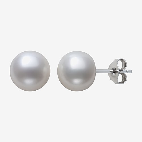 Click here for White Cultured Freshwater Pearl Sterling Silver St... prices