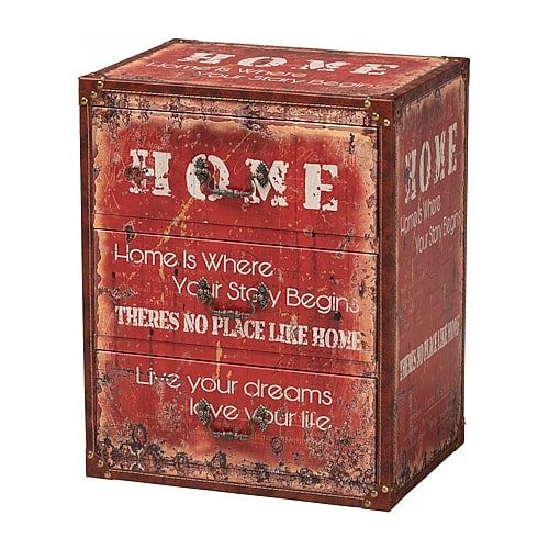 Click here for Lorand Accent Chest  One Size  Red prices