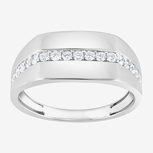 Click here for (F Si2) Mens 1/2 CT. T.W. Lab Grown White Diamond... prices