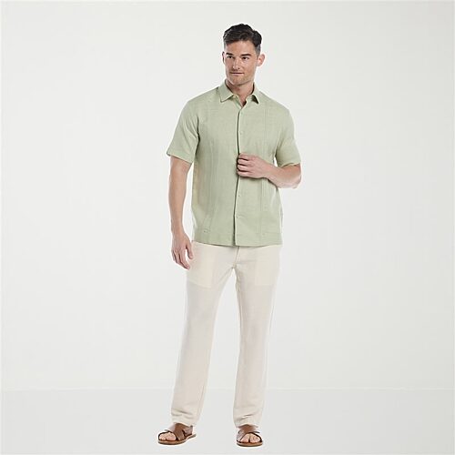 Click here for Cubavera 30 Inseam Linen Mens Regular Fit Drawstri... prices