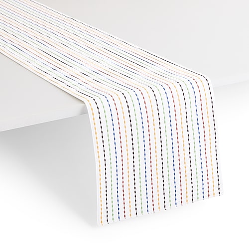 Click here for Jenny Martinez Gamma Stripe Table Runner  One Size... prices