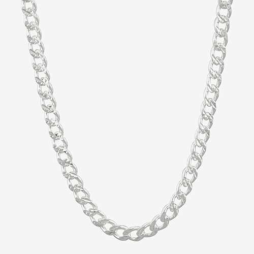 Click here for Made in Italy Mens Sterling Silver 20 Inch Curb Ch... prices