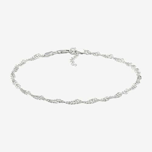 Click here for Made in Italy Womens Sterling Silver 10 Inch Solid... prices