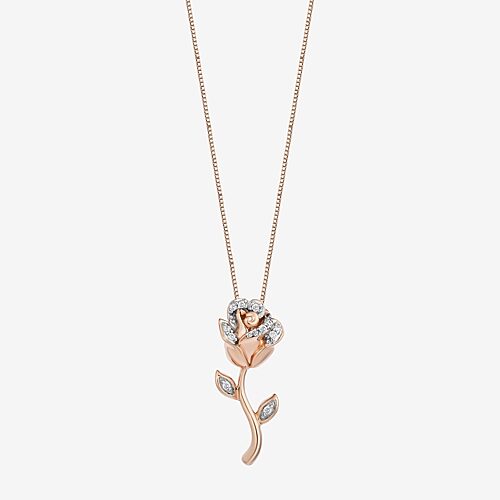 Click here for Enchanted Disney Fine Jewelry Belle (I  I2) Womens... prices