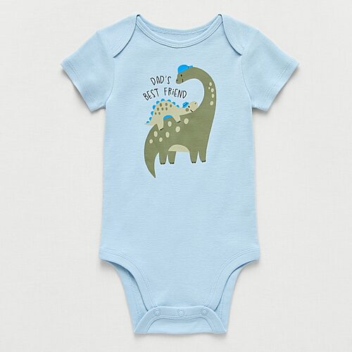 Click here for Okie Dokie Baby Boys Round Neck Short Sleeve Rib B... prices