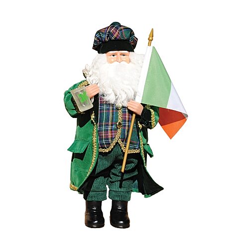 Click here for Hand Painted 15 Irish Santa  One Size  Multiple Co... prices