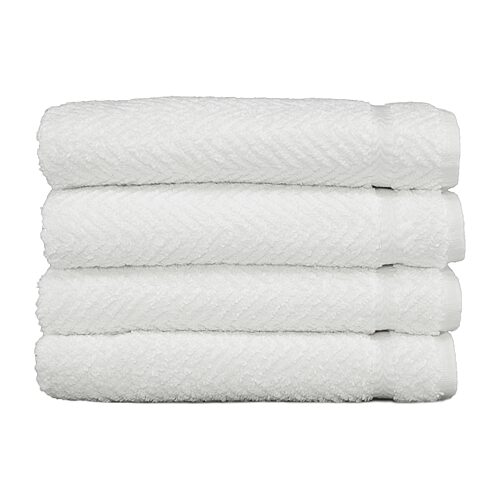 Click here for Linum Home Textiles Herringbone 4-pc. Hand Towel S... prices