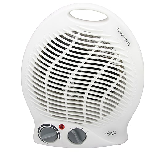Click here for vie air 1500w portable 2settings white home fan he... prices