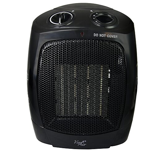 Click here for Vie Air 1500W Portable 2-Settings Office Black Cer... prices