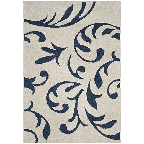 Click here for Safavieh Florida Shag SG468 53 x 76 Area Rug - Cre... prices