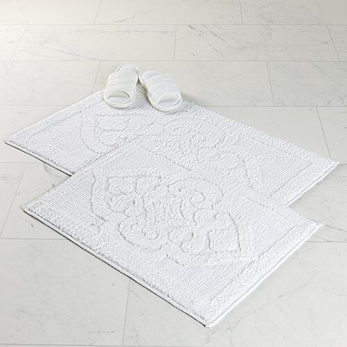 Click here for SUPERIOR Myra 2-Pc Medallion Bath Rug  One Size  W... prices