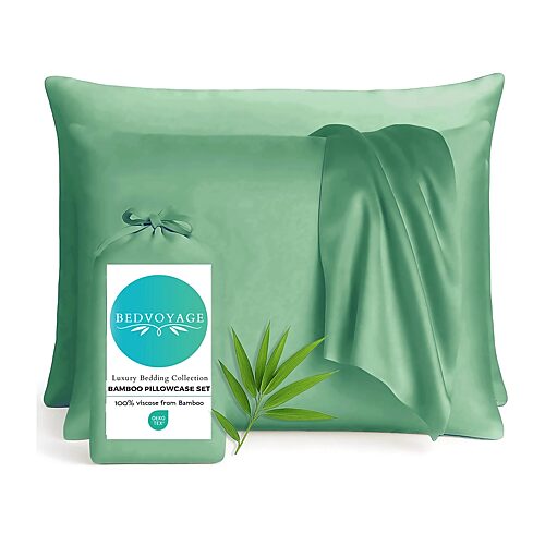 Click here for BedVoyage 300tc Rayon from Bamboo Pillowcases  One... prices