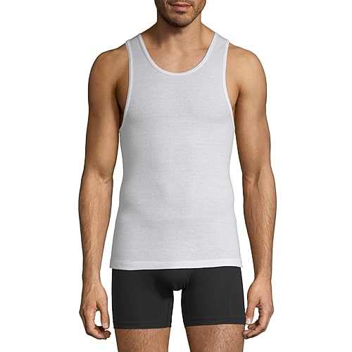 Click here for Stafford Dry + Cool Mens Round Neck Sleeveless Qui... prices