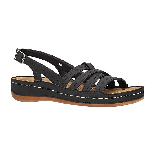 Click here for Easy Street Womens Kehlani Strap Sandals  6 Wide... prices