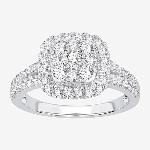 Click here for (H-I / I1) Womens 1 CT. T.W. Lab Grown White Diamo... prices