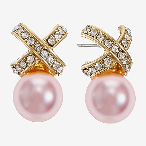 Click here for Monet Jewelry Simulated Pearl 19.2mm Stud Earrings... prices