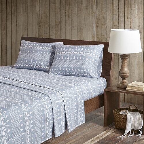 Click here for Woolrich Printed Flannel 4-Pc. Sheet Set  Californ... prices