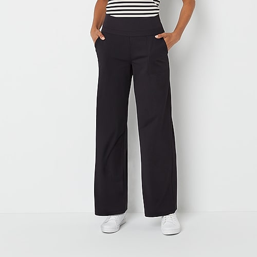 Click here for Stylus Womens High Rise Wide Leg Pant  X-small  Bl... prices