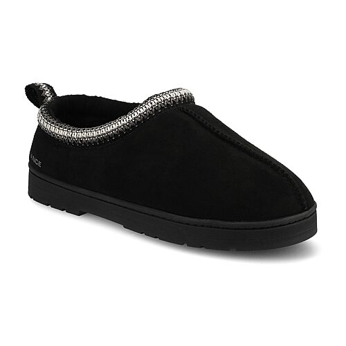 Click here for Vance Co. Mens Wheeler Clog Slipper - Black prices