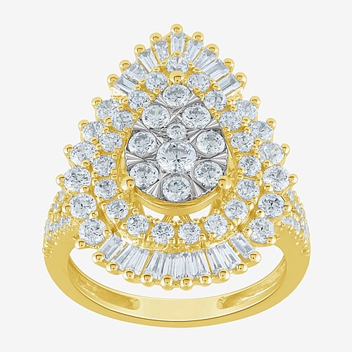 Click here for (G / Si2) Womens 21.5MM Lab Grown Diamond 14K Gold... prices