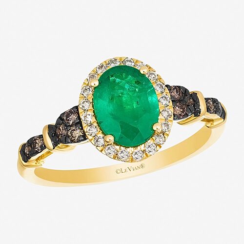 Click here for Le Vian Ring featuring 7/8 cts. Costa Smeralda Eme... prices