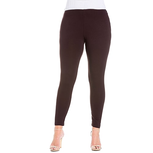 Click here for 24seven Comfort Apparel Womens Plus Slim Mid Rise... prices