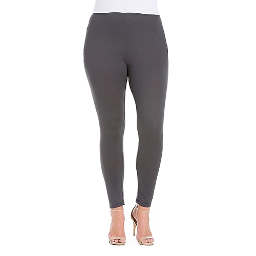 Click here for 24seven Comfort Apparel Womens Plus Slim Mid Rise... prices