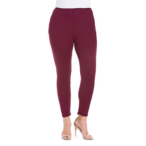 Click here for 24seven Comfort Apparel Womens Plus Slim Mid Rise... prices