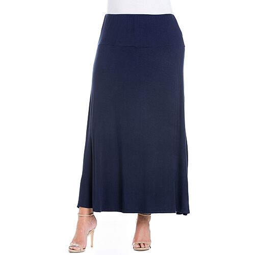 Click here for 24seven Comfort Apparel Womens Plus Mid Rise Stret... prices