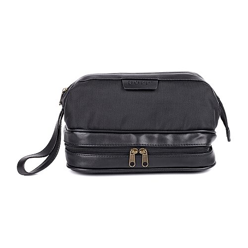 Click here for Dopp Toiletry Bag  One Size  Black prices