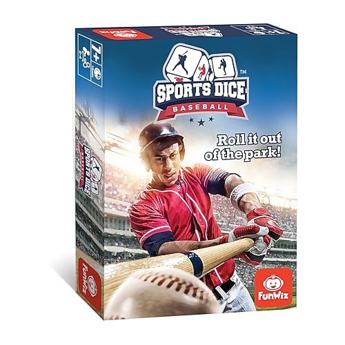 Foxmind Games Sports Dice Baseball Board Game  One Size  Multiple Colors