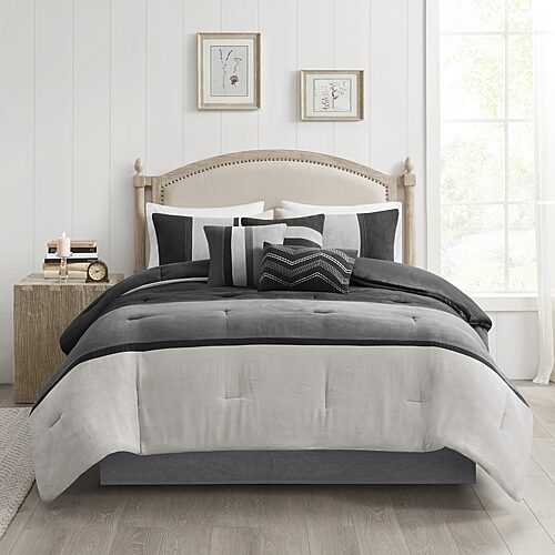 Click here for Madison Park Palisades 7-Pc. Comforter Set  Califo... prices