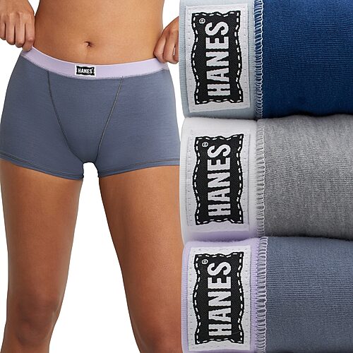 Click here for Hanes Womens 3-Pk. Originals Ultimate Boxer Brief... prices