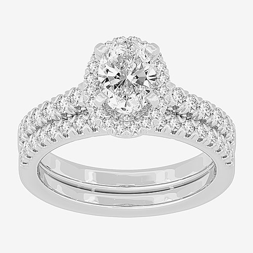 Click here for (H-I / Si1-Si2) Womens 1 5/8 CT. T.W. Lab Grown Wh... prices
