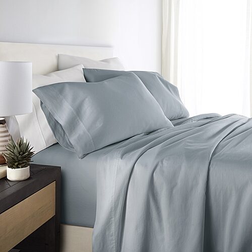 Click here for Soft Essentials 300-Thread-Count Cotton Solid Shee... prices