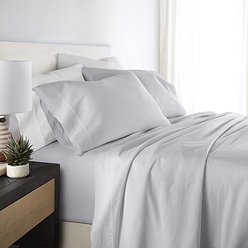 Click here for Soft Essentials 300-Thread-Count Cotton Solid Shee... prices