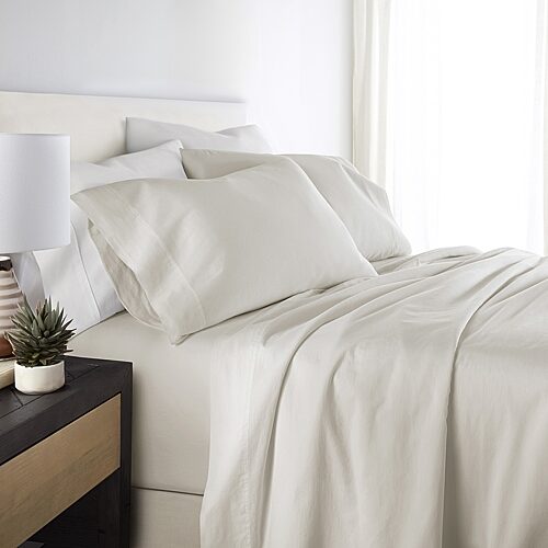 Click here for Soft Essentials 300-Thread-Count Cotton Solid Shee... prices