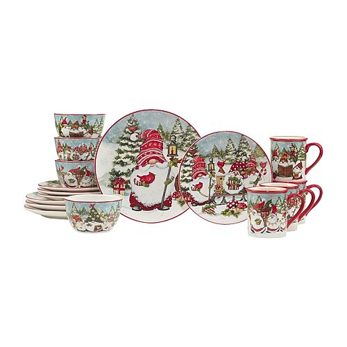 Click here for Certified International Christmas Gnomes 16-pc. Ea... prices