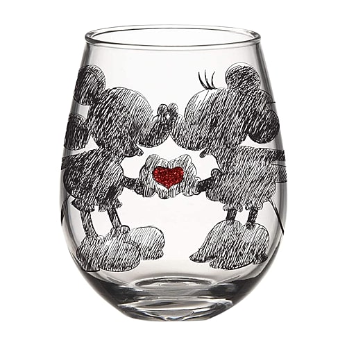Click here for Disney Collection Mickey & Minnie 20 Oz Glass Juic... prices