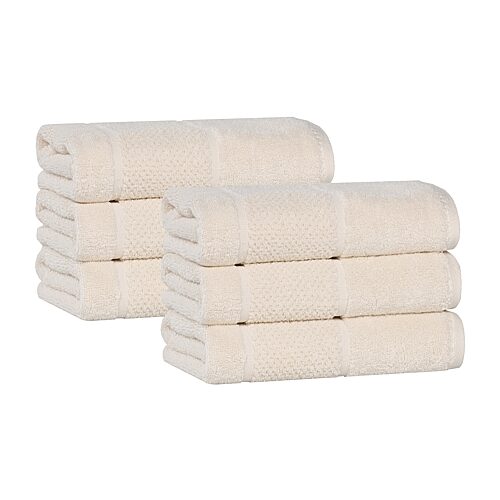Click here for SUPERIOR Mile Collection 6-pc. Solid Hand Towel  O... prices